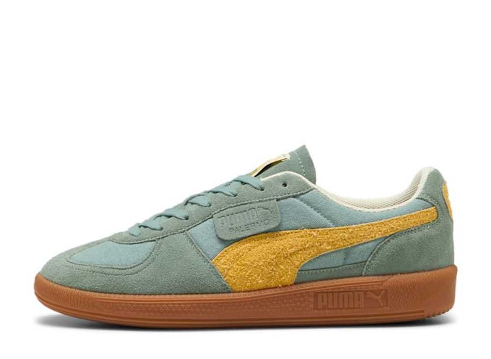 Puma Palermo Weathered "Green Moon/Sunny Yellow" 401722-01 | SNKRDUNK