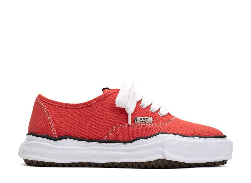 Maison MIHARA YASUHIRO BAKER OG Sole Canvas Low-top Sneaker "Orange" (A02FW704) A02FW704-ORANGE ...