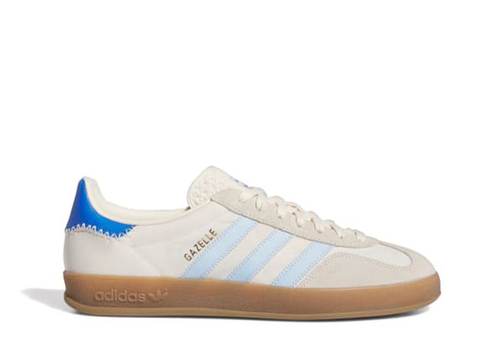 adidas Originals Gazelle Indoor "Off White/Clear Sky/Blue" JI2004 ...