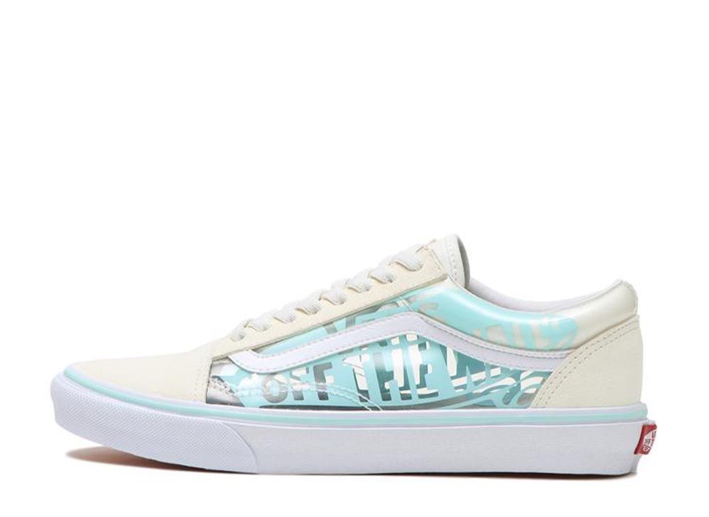 Vans Old Skool CR PU "White/Sax" (V36CF CLR.LOGO) 623282-0001 | SNKRDUNK