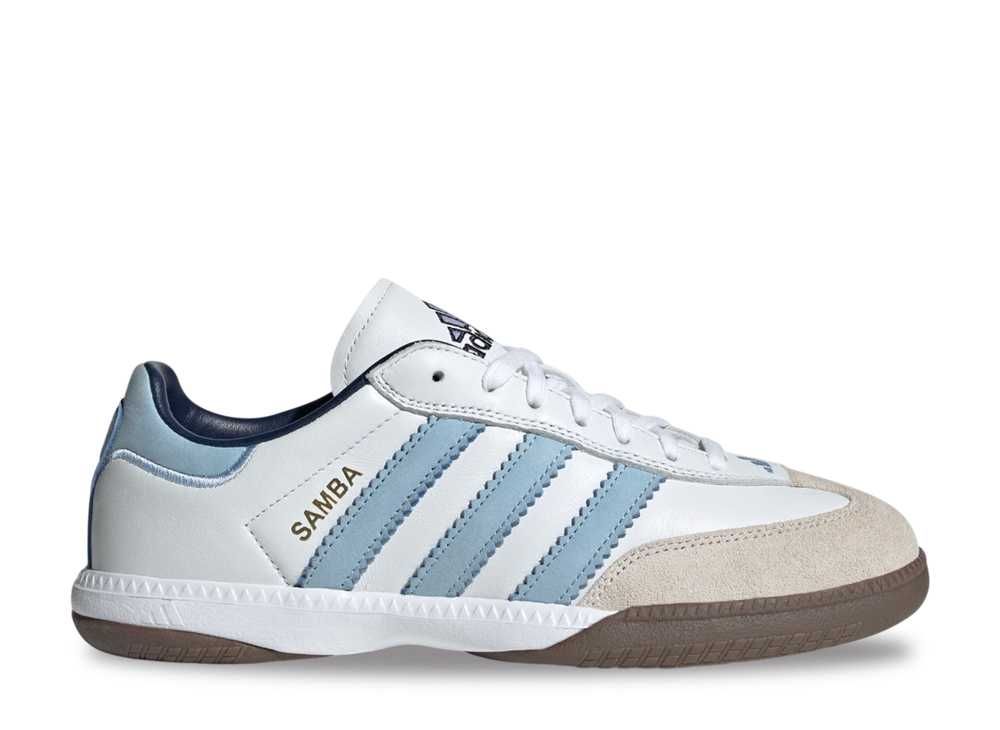 adidas Originals Samba MN "Cloud White/Clear Sky/Gum" JI3183 | SNKRDUNK