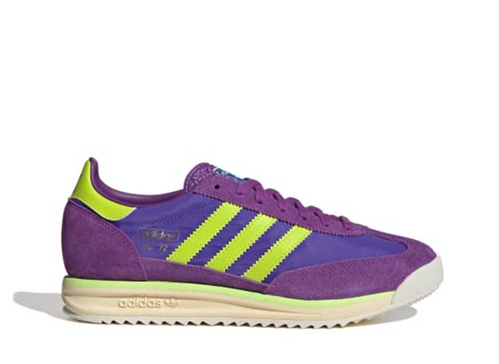 adidas Originals SL72 RS "Active Purple/Solar Slime/Supplier Colour ...