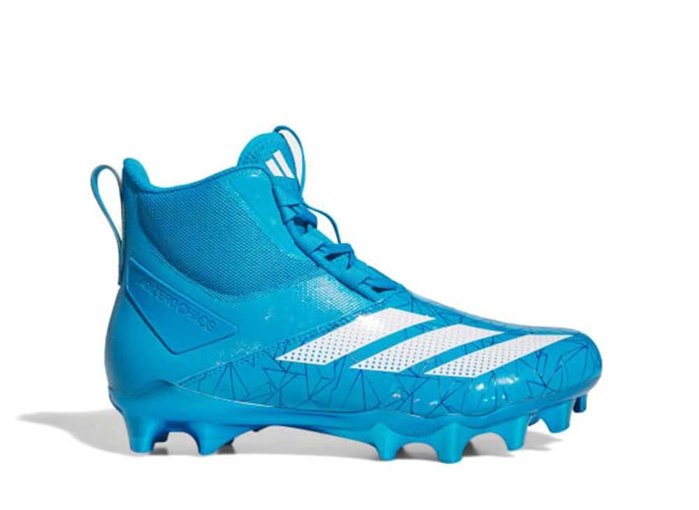 adidas Adizero Chaos AAB Football Lineman Cleats "Solar Blue/Cloud ...