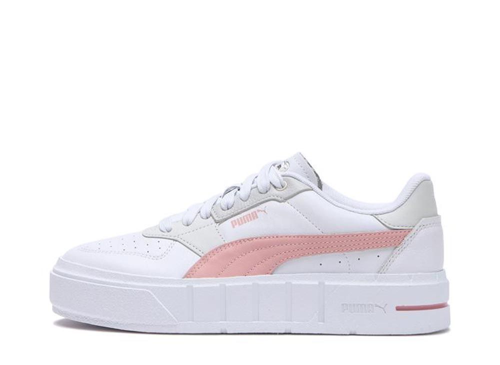 Puma Women's Cali Court Leather "White/Pink" 393802-06 | SNKRDUNK