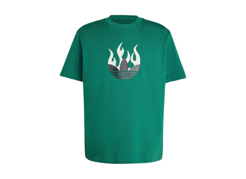 adidas Frame Logo T-shirt "Collegiate Green" | SNKRDUNK