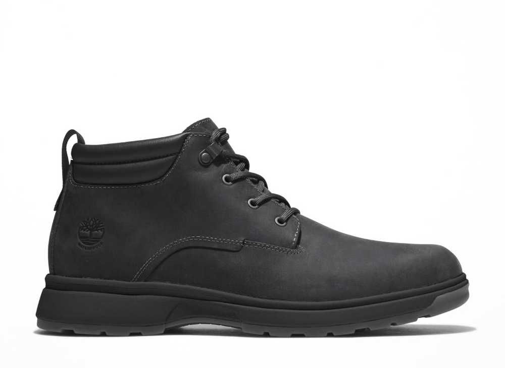 Timberland Atwells Avenue Mid Lace Up Waterproof Chukka Boots "Black ...