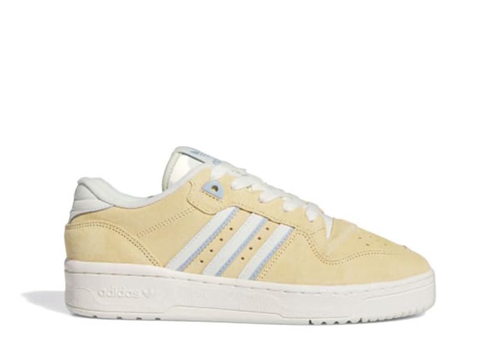 adidas Originals Women's Rivalry Low "Yellow/Ivory/Wonder Blue" IF6257 ...