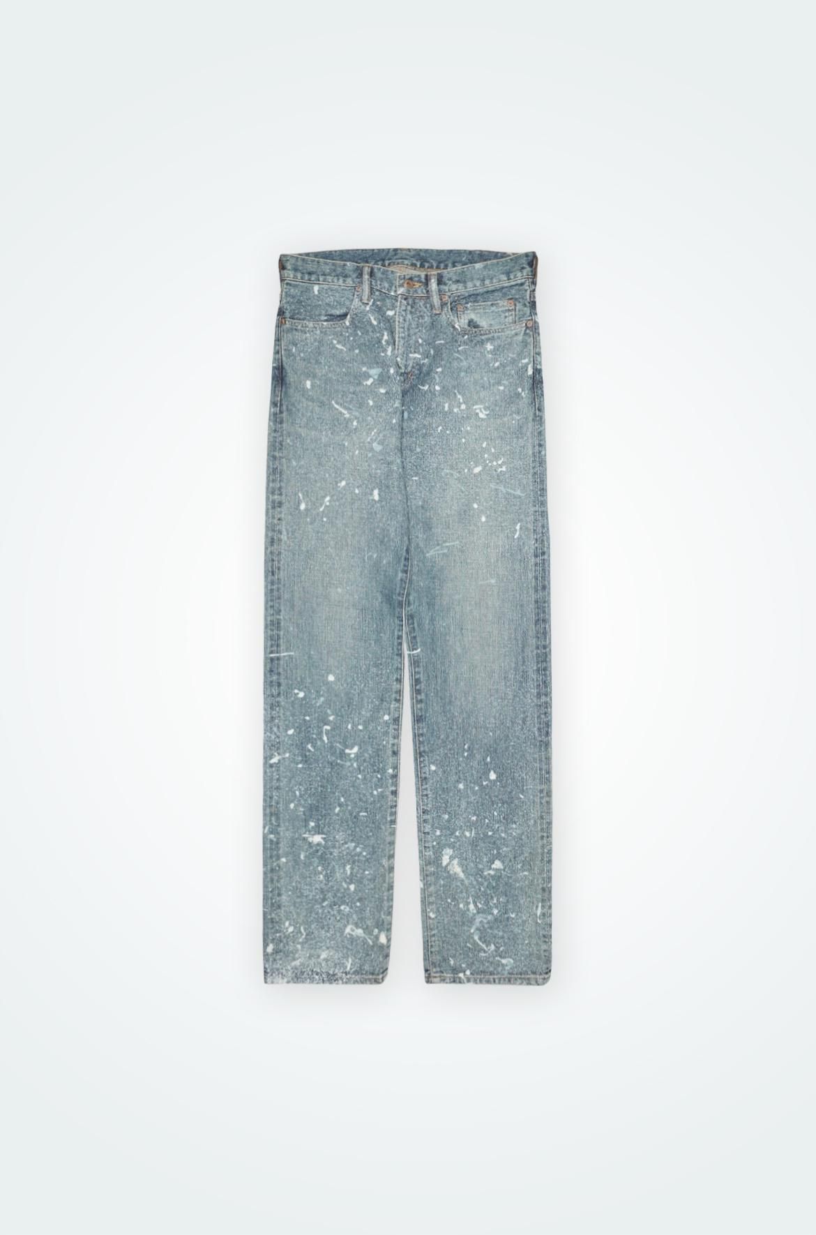 SUGARHILL MOLDED DENIM TROUSERS STRAIGHT CUT "INDIGO" | SNKRDUNK