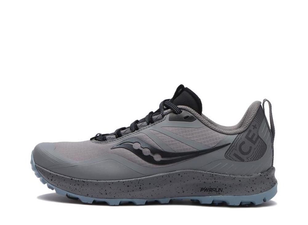 Saucony Women's Peregrine Ice+ 3 "Gravel/Black" S10791-30 | SNKRDUNK