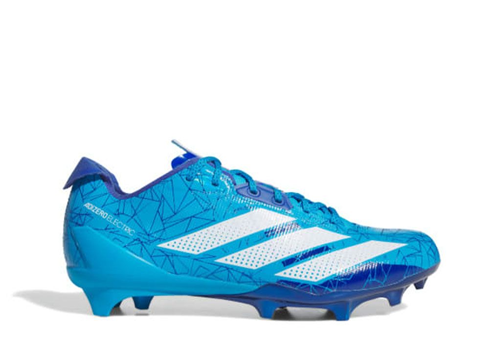 adidas Adizero Electric AAB Football Cleats "Solar Blue/Cloud White ...