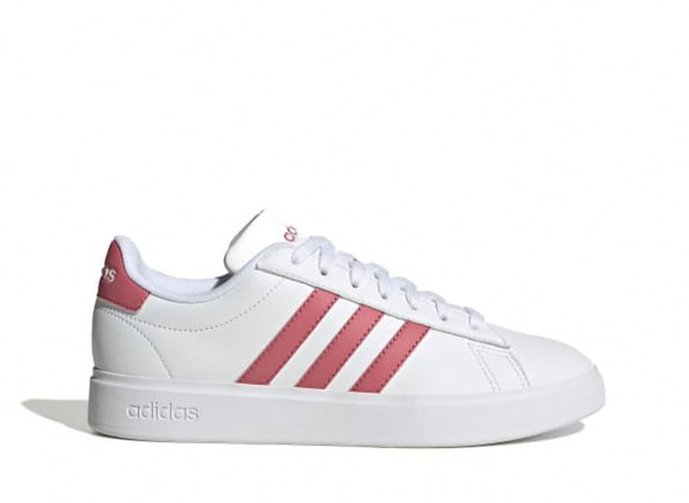 adidas Women's Grand Court "Cloud White/Pink Strata" HP2537 | SNKRDUNK