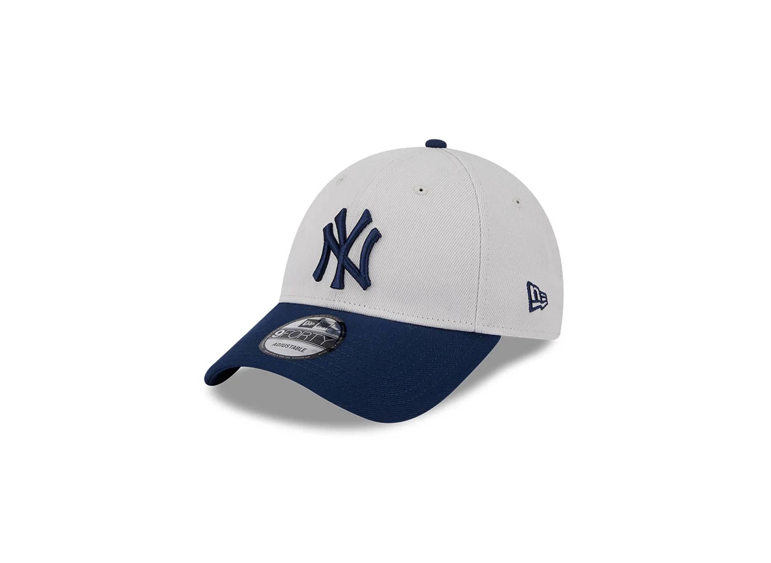 NEW ERA 9Forty MLB 2-Tone New York Yankees "Stone/Navy" | SNKRDUNK