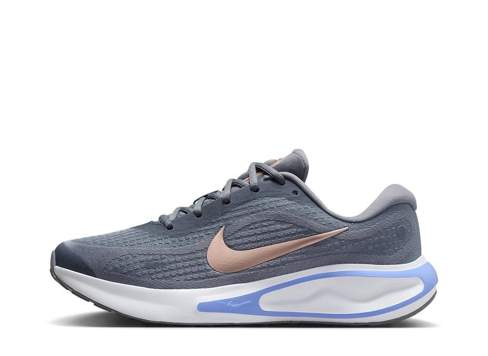 Nike Women's Journey Run "Cool Grey/White/Royal Pulse/Metallic Red ...