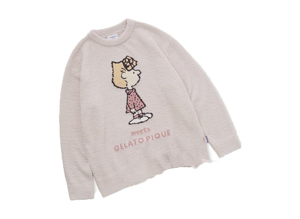 GELATO PIQUE x PEANUTS Baby Moko Jacquard Pullover & Long Pants Set ...