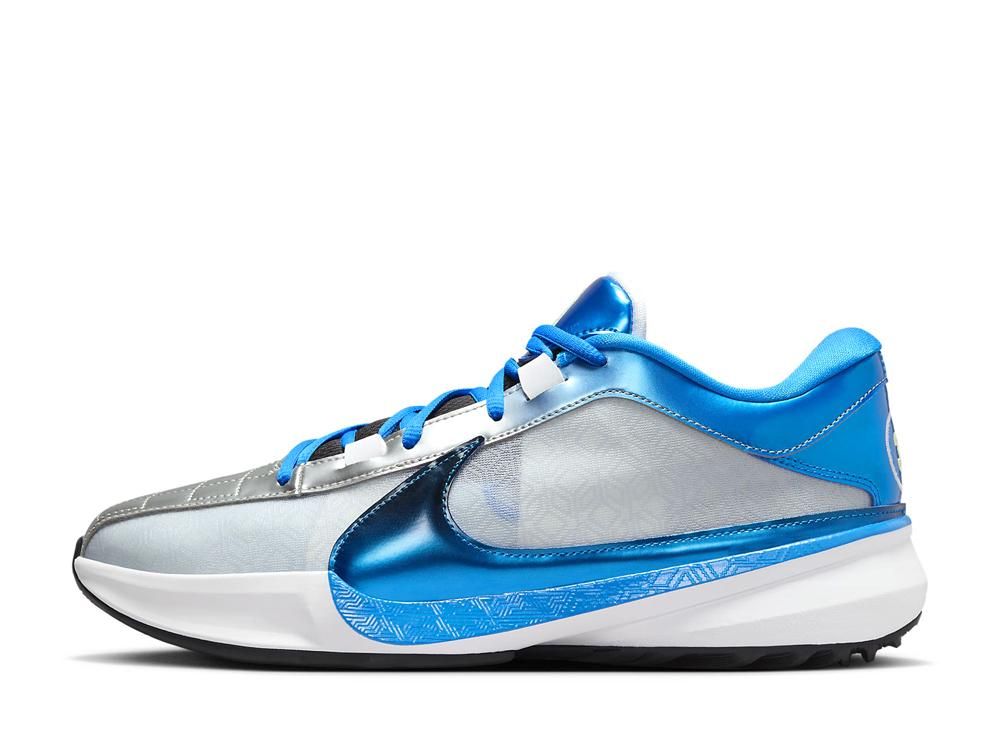 Nike Freak 5 "Photo Blue/Metallic Silver/Barely Volt/Black" (DX4985-402 ...