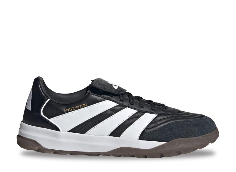 adidas Predator Trainers "Core Black/Cloud White/Gold Metallic" IH5075 ...