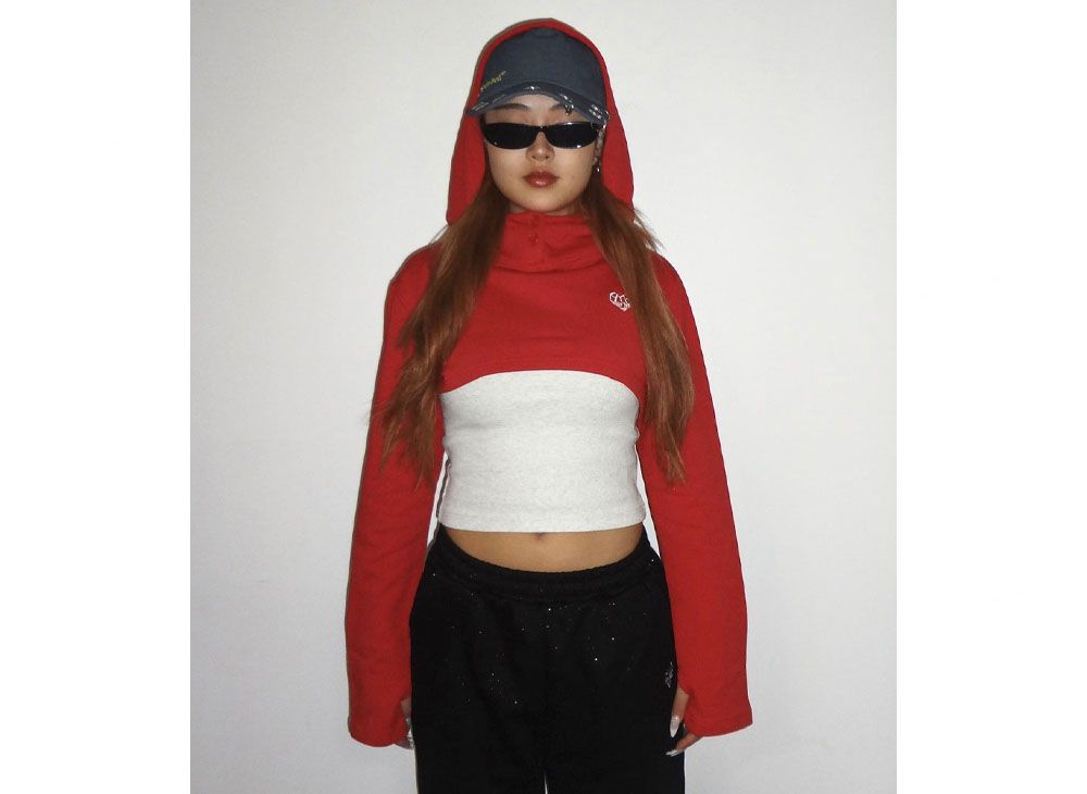 HTH layered hoodie "RED"の新品/中古フリマ(通販)｜スニダン
