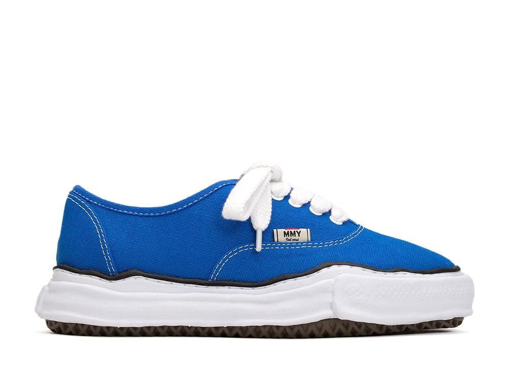 Maison MIHARA YASUHIRO BAKER OG Sole Canvas Low-top Sneaker "CL Blue" (A02FW704) A02FW704-CLBLUE ...
