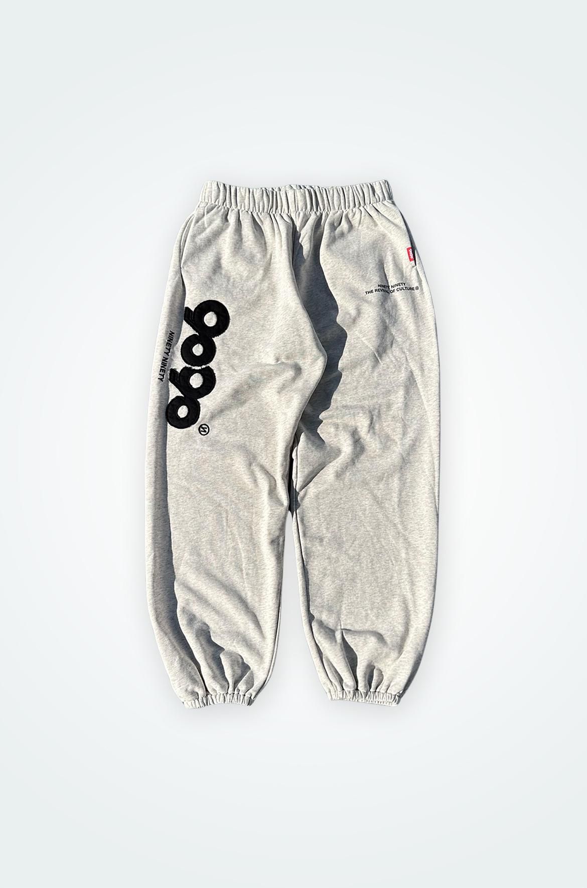 ナインティーナインティー 9090 オージー ロゴ スウェット パンツ "ヘザー ホワイト"の購入/通販ならスニーカーダンク