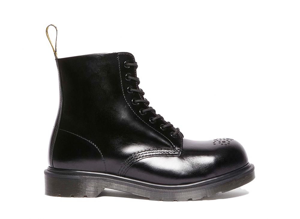 Dr.Martens 1460 Steel Toe Brogues 8 Hole Boots "Black" 41001001 | SNKRDUNK