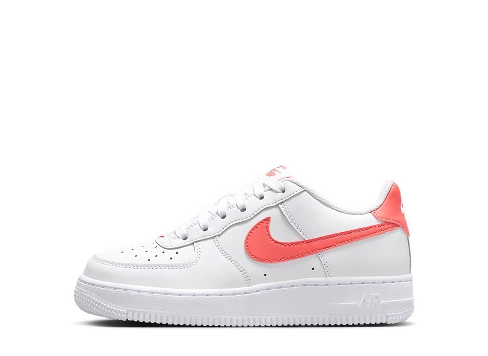 Nike GS Air Force 1 "White/Magic Ember" FV5948-117 | SNKRDUNK