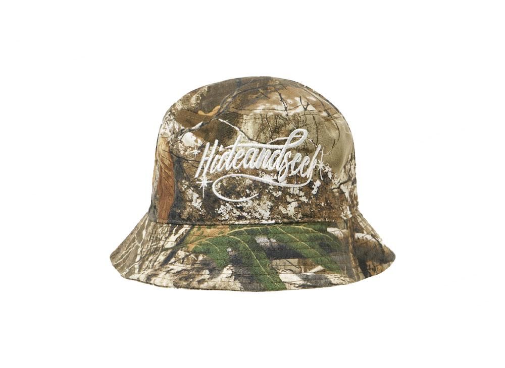 Hide and Seek Cursive Logo Crusher Hat "REALTREE CAMO"の新品/中古フリマ(通販)｜スニダン
