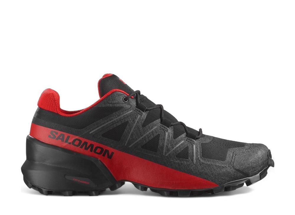 Salomon Cross Evr "Black/Flame Scarlet/Black" L47804800 | SNKRDUNK