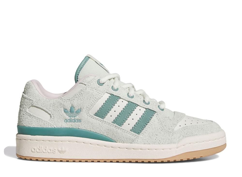 adidas Originals Forum Low CL Agave "Linen Green/Ivory/Cream White ...