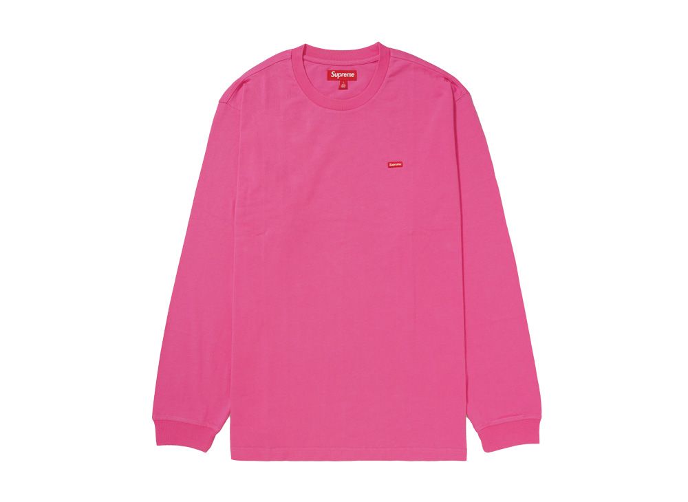 Supreme Small Box L/S Tee "Pink" (25SS)の新品/中古フリマ(通販)｜スニダン