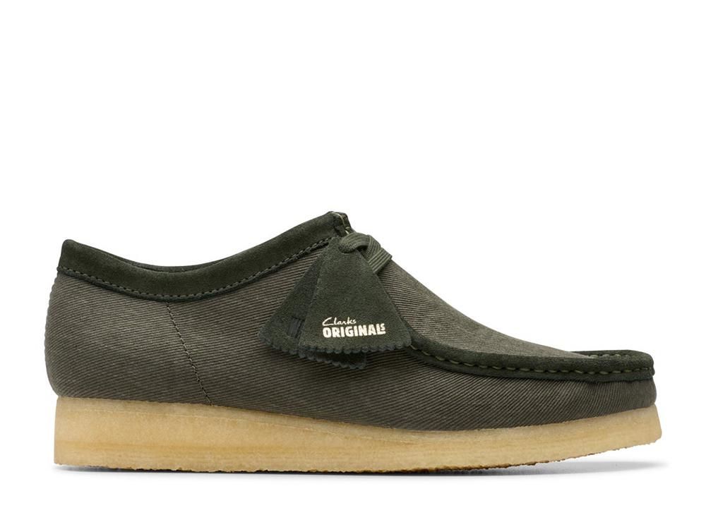 Clarks Wallabee "Forest Green" 26180669 | SNKRDUNK