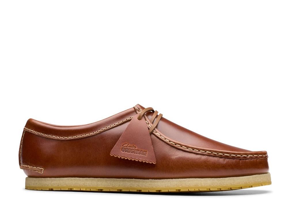 Clarks Godney Lace "Brown Leather" 26181128 | SNKRDUNK