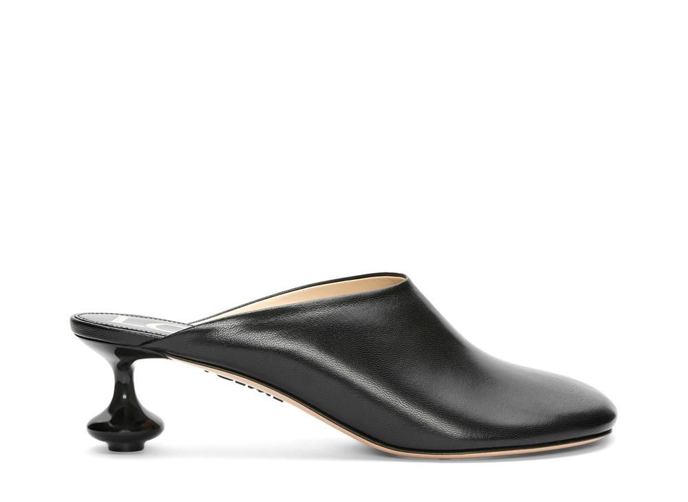 LOEWE Women's Toy mule in goatskin "Black" L814379X28-1100 | SNKRDUNK
