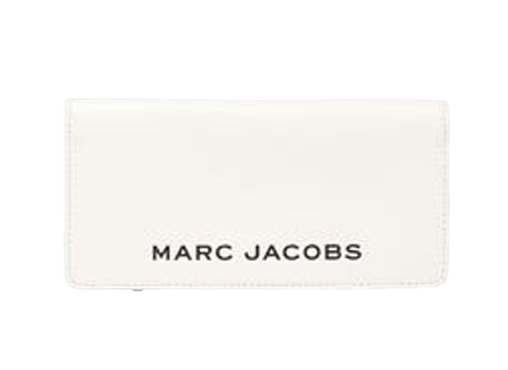 Marc Jacobs The Bold Colorblocked Open Face Wallet "Cotton Multi ...