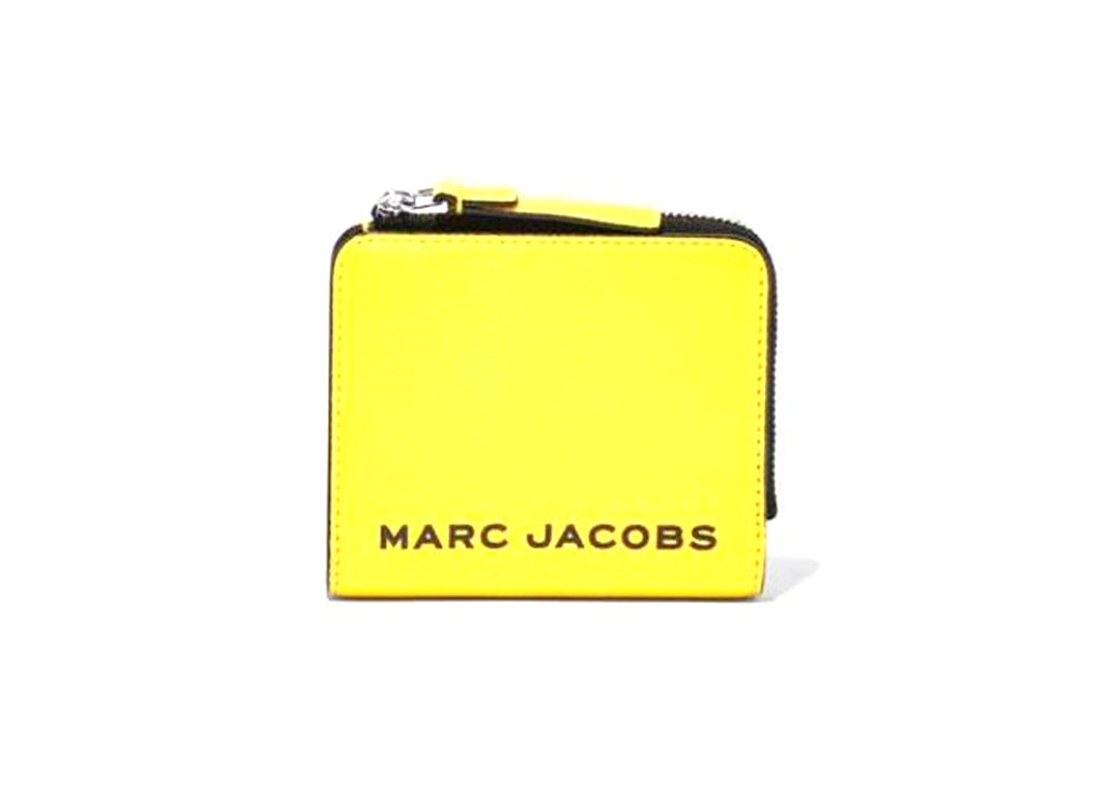 Marc Jacobs The Bold Mini Compact Zip Wallet "Vibrant Yellow" | SNKRDUNK