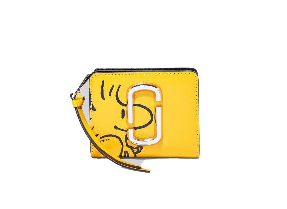 Marc Jacobs Peanuts X Marc Jacobs The Snapshot Mini Compact Wallet ...
