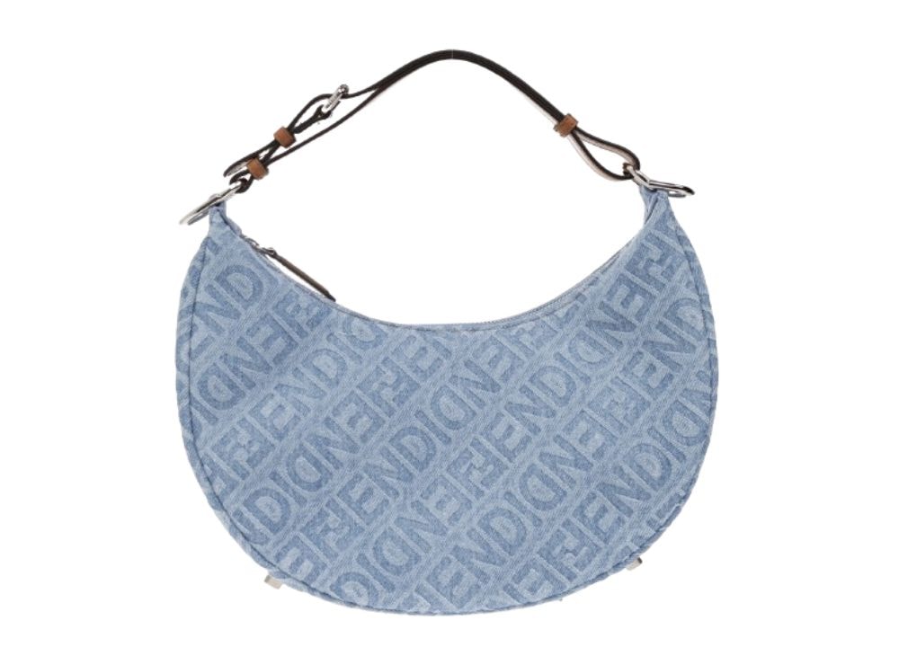 FENDI Graphy Small Denim Bag "Light Blue" | SNKRDUNK