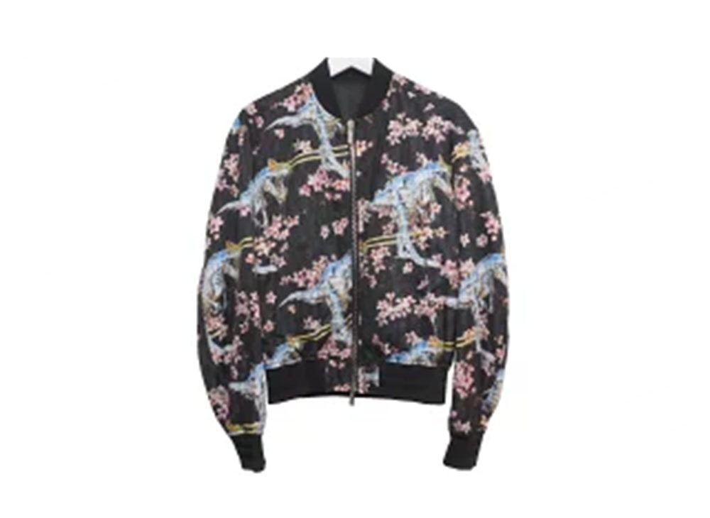 Dior x Hajime Sorayama Men's Dinosaur Robot Bomber Jacket "Black ...