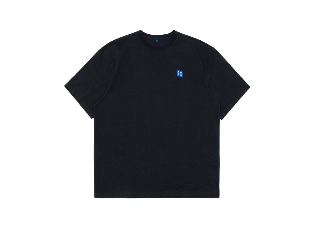 ADER error Tag T-Shirt 01 "Black" | SNKRDUNK