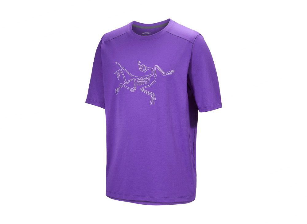 ARC'TERYX Cormac Logo SS Men's "Lola Heather" | SNKRDUNK