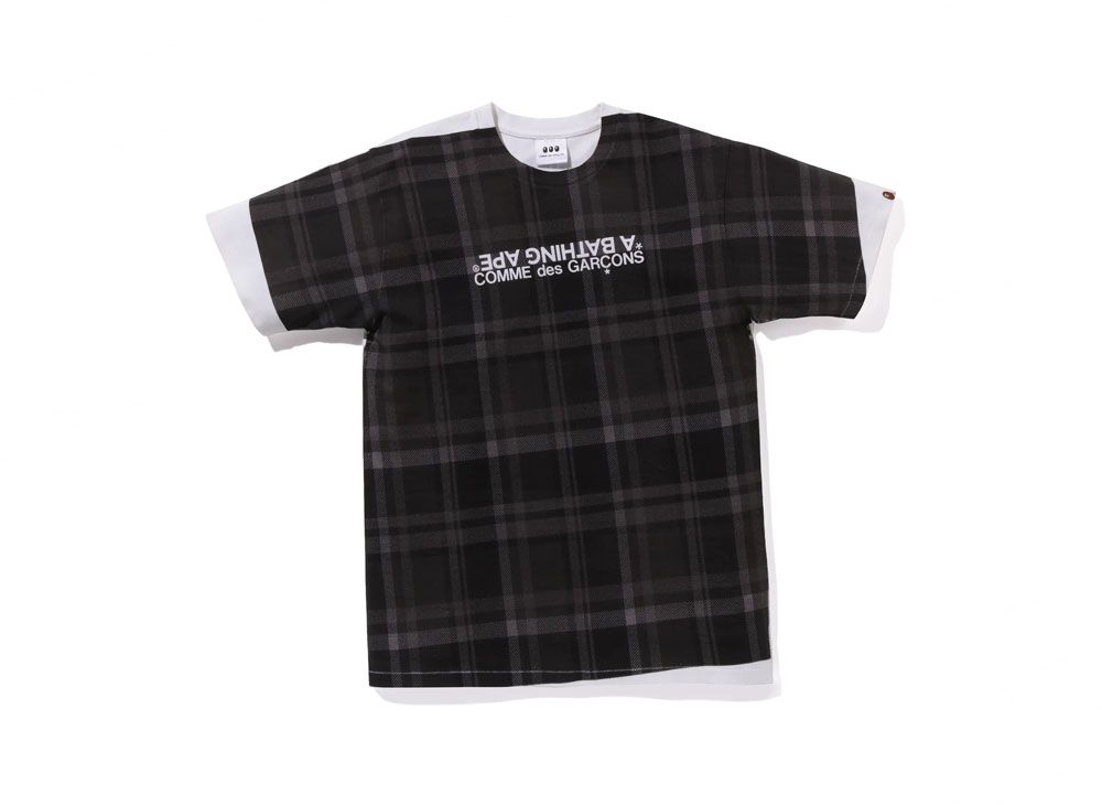 A BATHING APE x CDG OSAKA Overprint Tee "Charcoal"の新品/中古フリマ(通販)｜スニダン