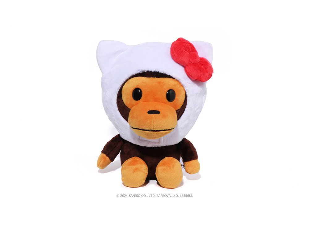 A BATHING APE Baby Milo x Hello Kitty Plush Doll "White"の新品/中古フリマ(通販)｜スニダン