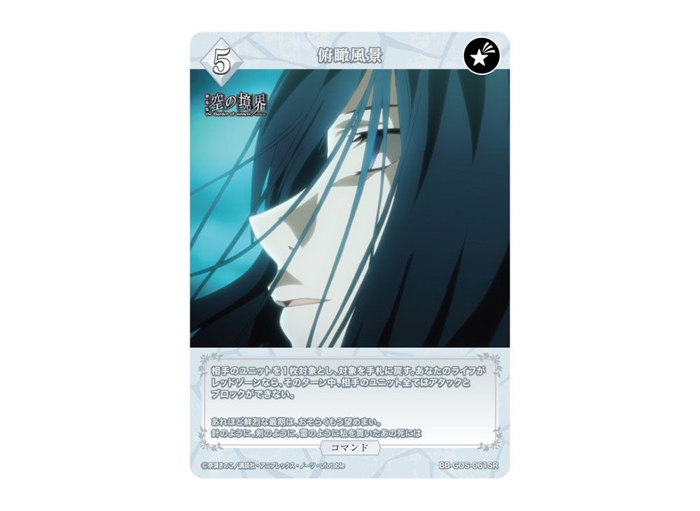 Bird's-Eye View SR [BB-GOS-061SR](Booster Pack "Movie Version Sky's Boundary / Sky's Boundary ...