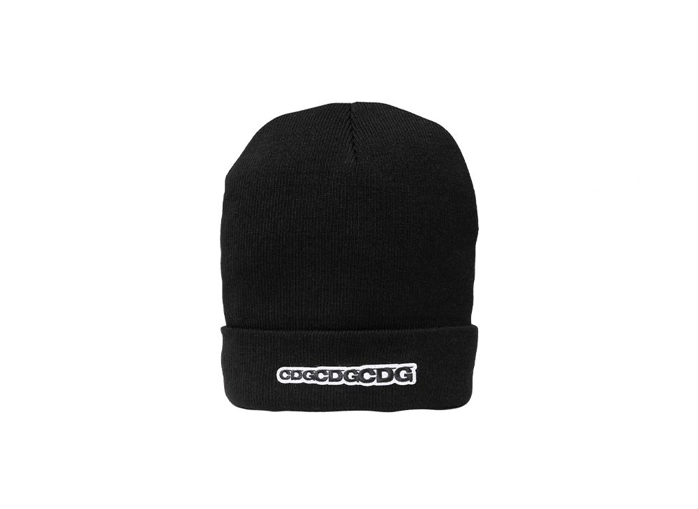 COMME des GARCONS CDG Patch Beanie "Black" | SNKRDUNK