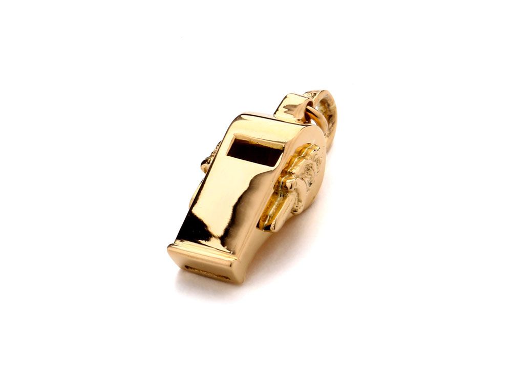 Chrome Hearts 22K Tiny Whistle Charm Dagger "Yellow Gold" | SNKRDUNK