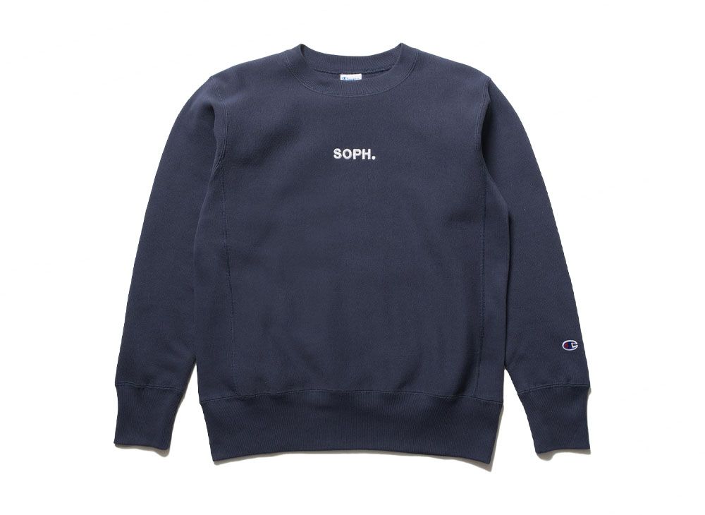 Champion x SOPH. Reverse Weave Crewneck Sweat "Navy"の新品/中古フリマ(通販)｜スニダン