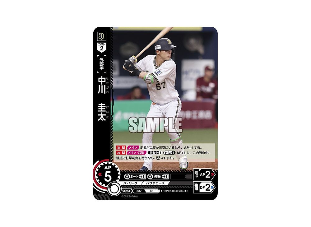 Keita Nakagawa R [PBP02-B06](Pacific League Booster Pack "2024 Vol.2") | SNKRDUNK