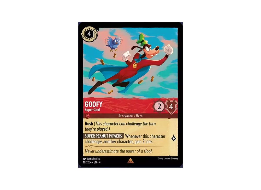 Goofy - Super Goof R [107/204 EN-4](Ursula's Return) [English Ver ...