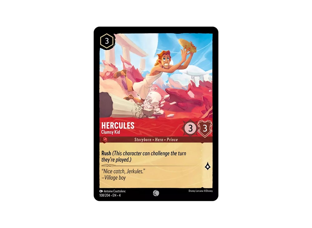 Hercules - Clumsy Kid C [108/204 EN-4](Ursula's Return) [English Ver ...