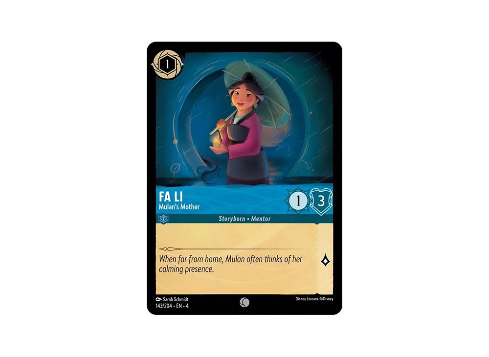 Fa Li - Mulan's Mother C [143/204 EN-4](Ursula's Return) [English Ver ...