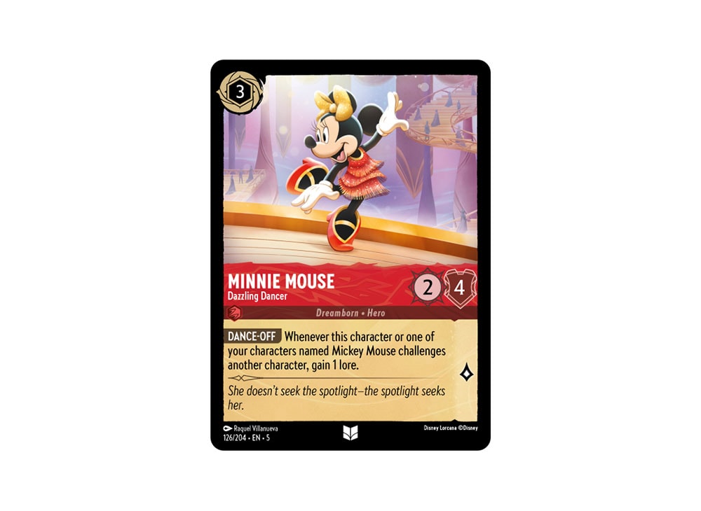 Minnie Mouse - Dazzling Dancer UC [126/204 EN-5](Shimmering Skies ...